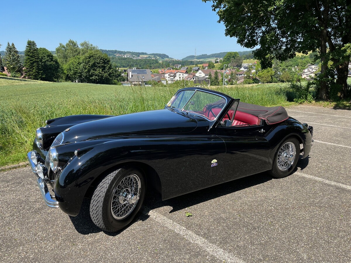 Jaguar XK 120 DHC (1954) - Oldtimer kaufen | Zwischengas